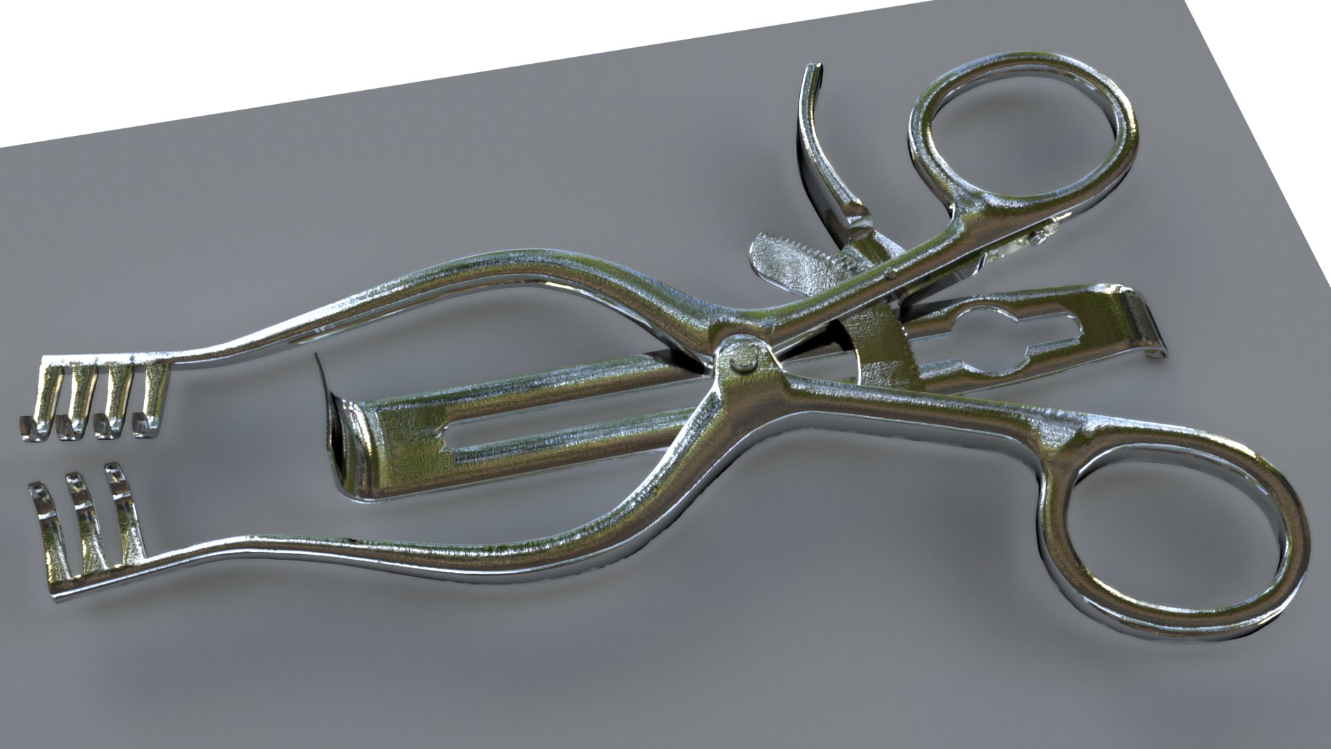 Henley Retractor Surgical Instrument 3D Model - TurboSquid 2324236