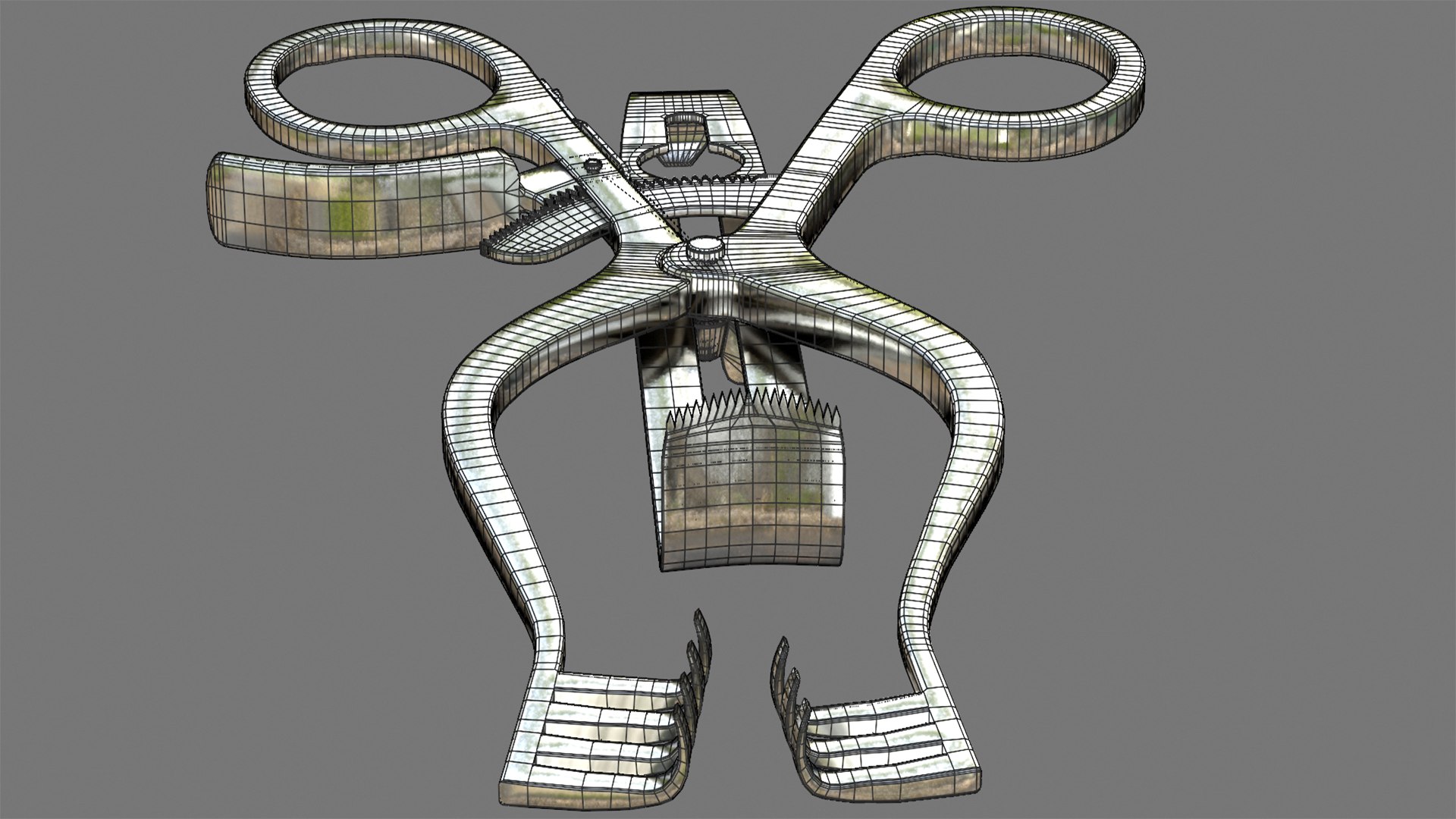 Henley Retractor Surgical Instrument 3D Model - TurboSquid 2324236