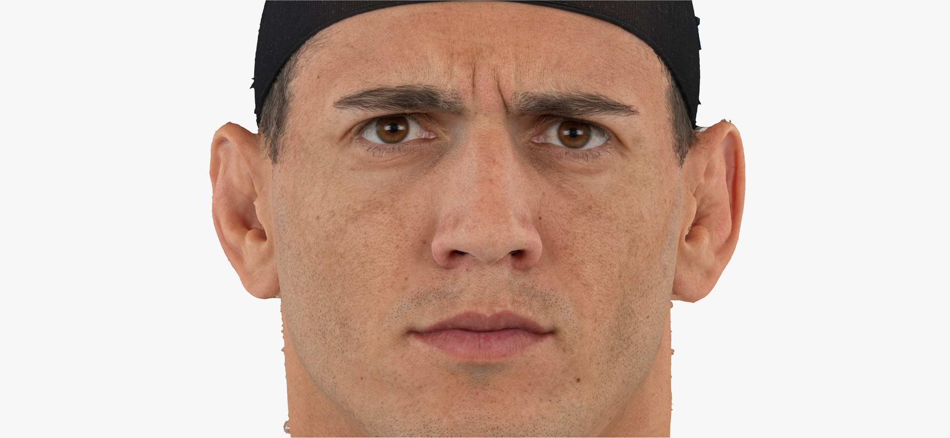 3D mike human head brow model - TurboSquid 1620350