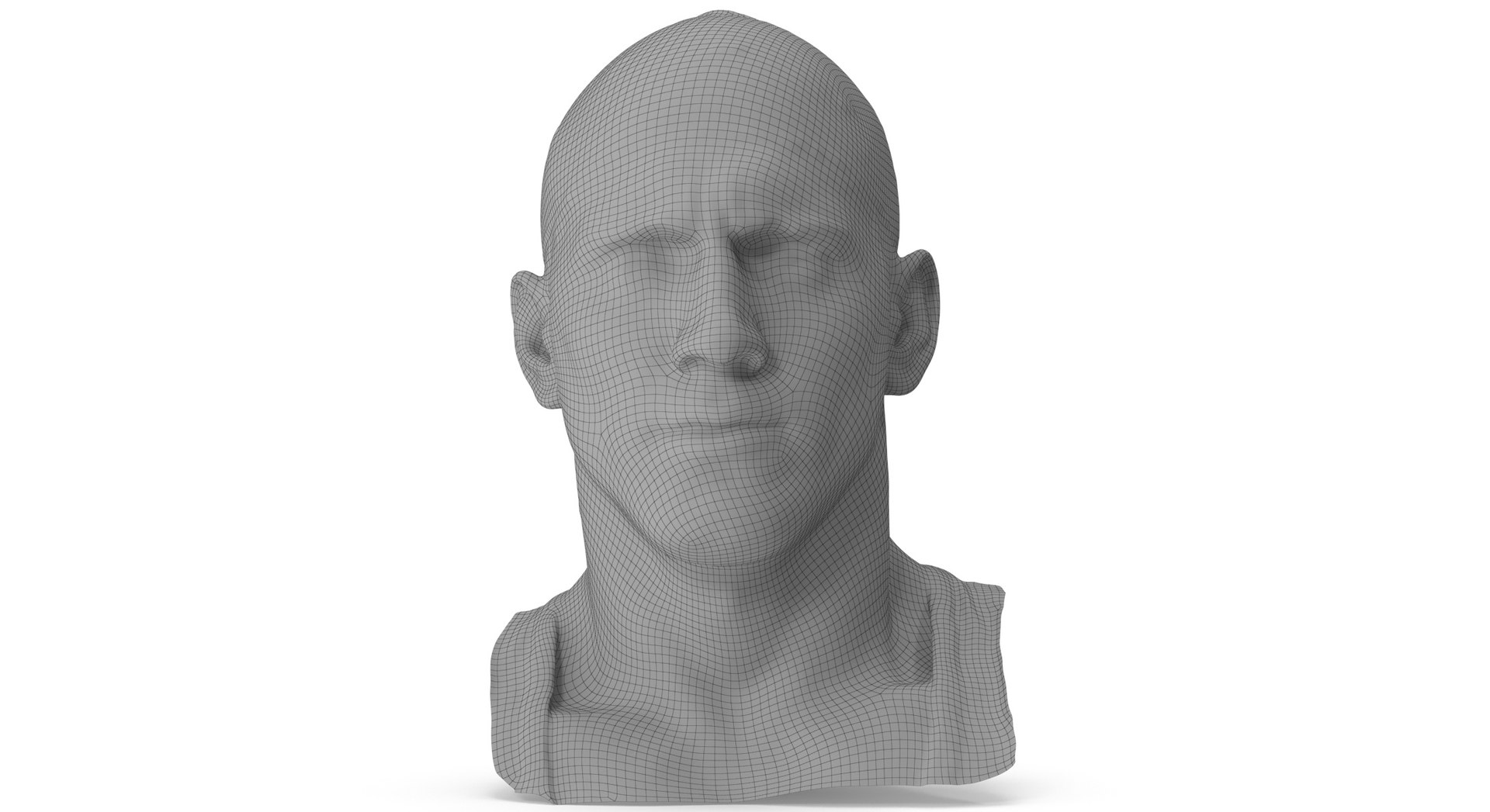 3D mike human head brow model - TurboSquid 1620350