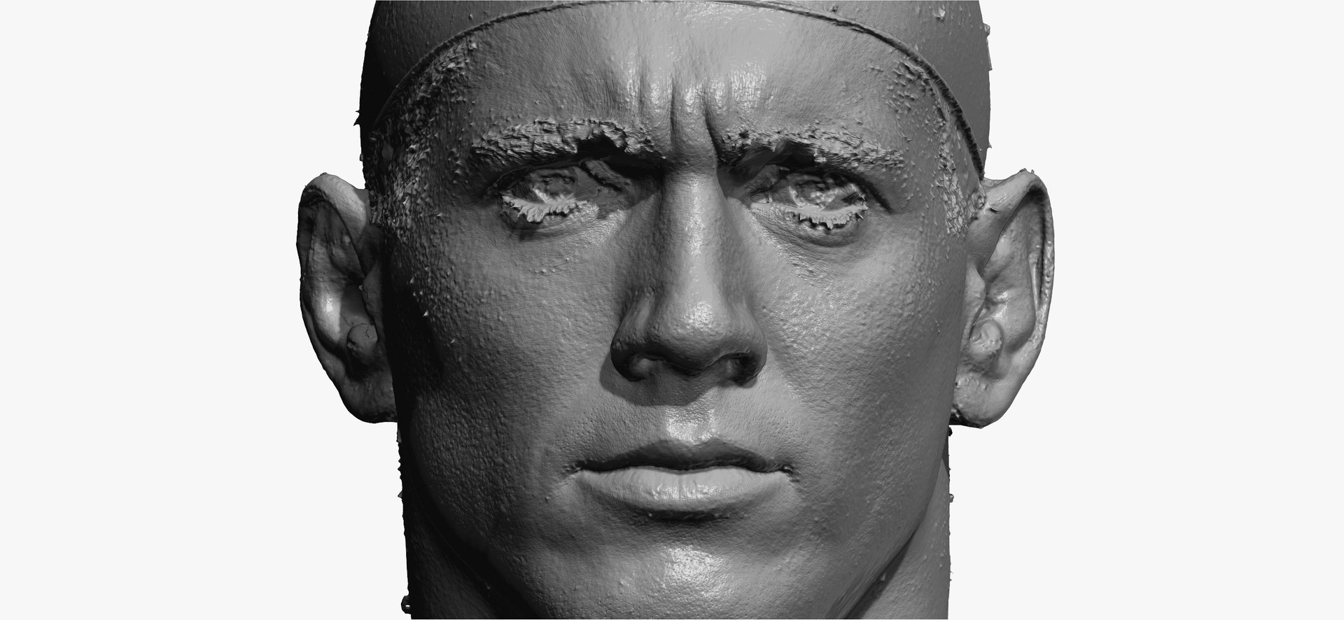 3D mike human head brow model - TurboSquid 1620350