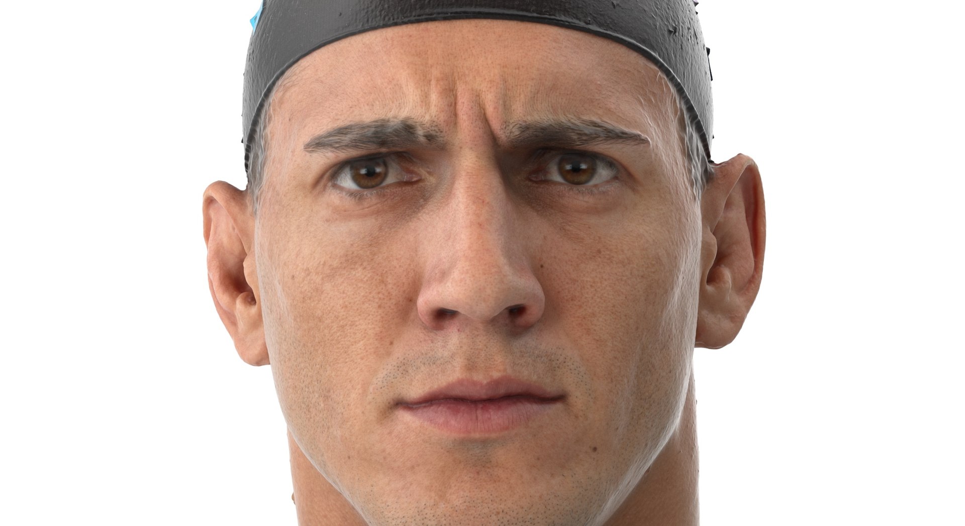 3D mike human head brow model - TurboSquid 1620350