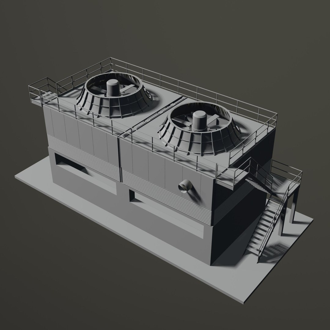 3D Industrial building for machines - TurboSquid 2055387