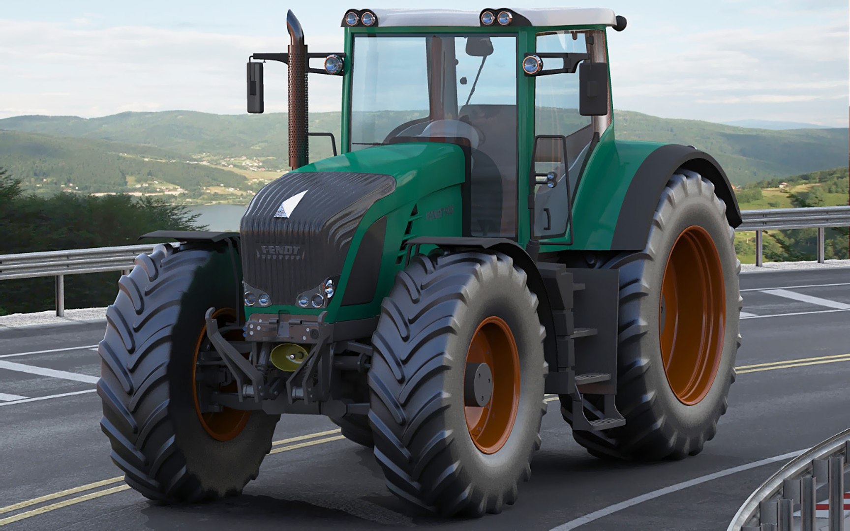 Fendt 900 Vario 3d 3ds