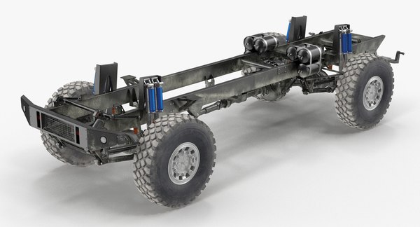 Racing truck kamaz chassis model - TurboSquid 1233510