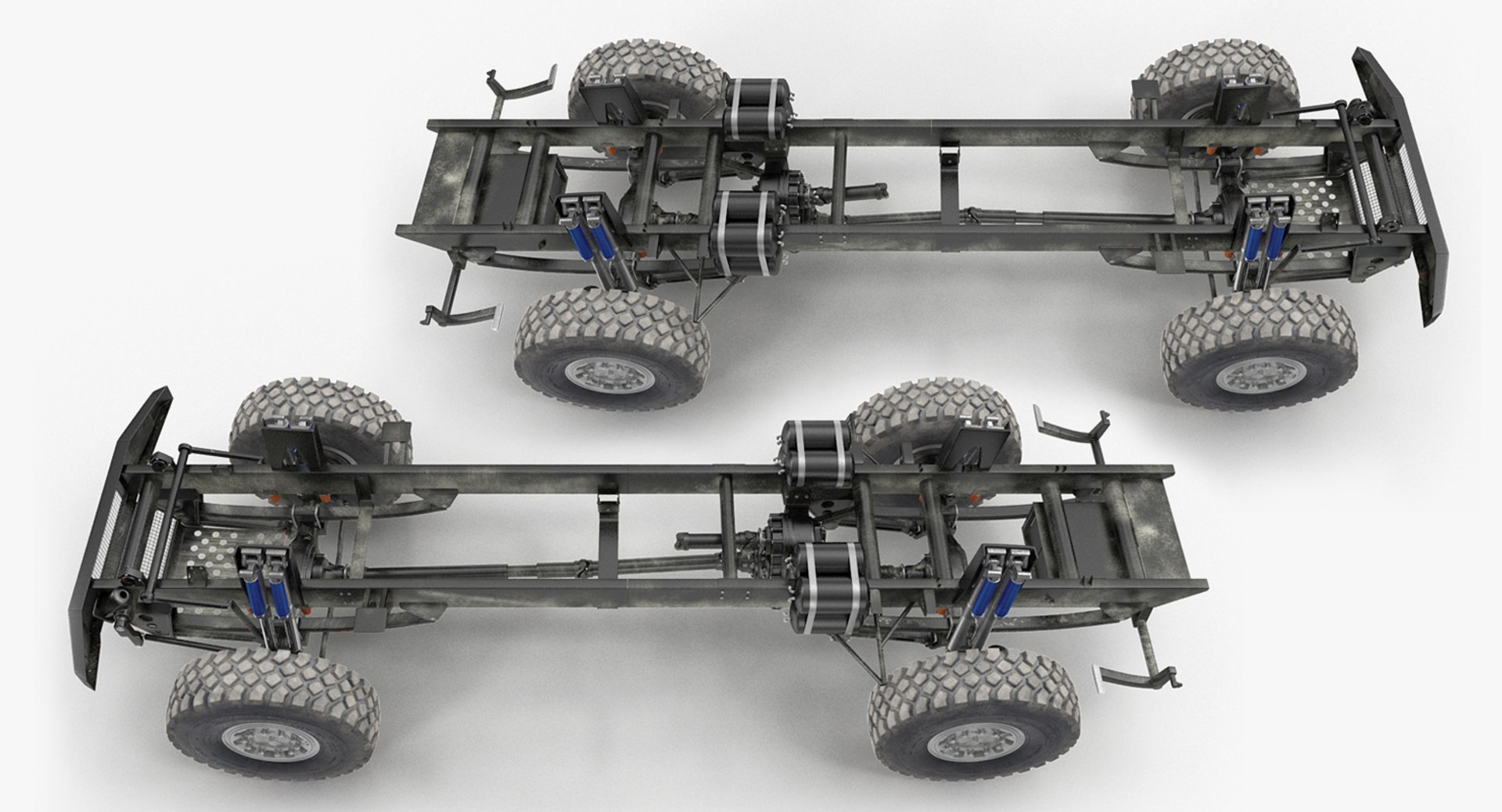Racing Truck Kamaz Chassis Model - TurboSquid 1233510