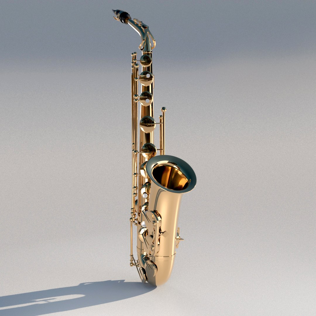 Saxophone sax 3D model - TurboSquid 1689854