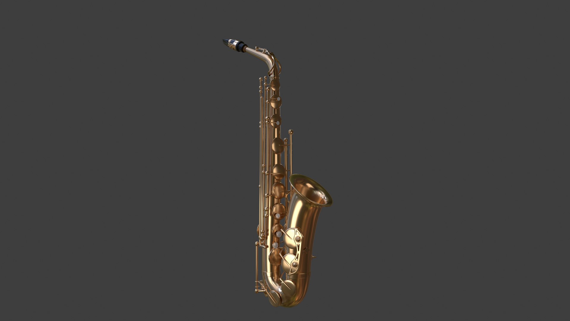 Saxophone Sax 3D Model - TurboSquid 1689854