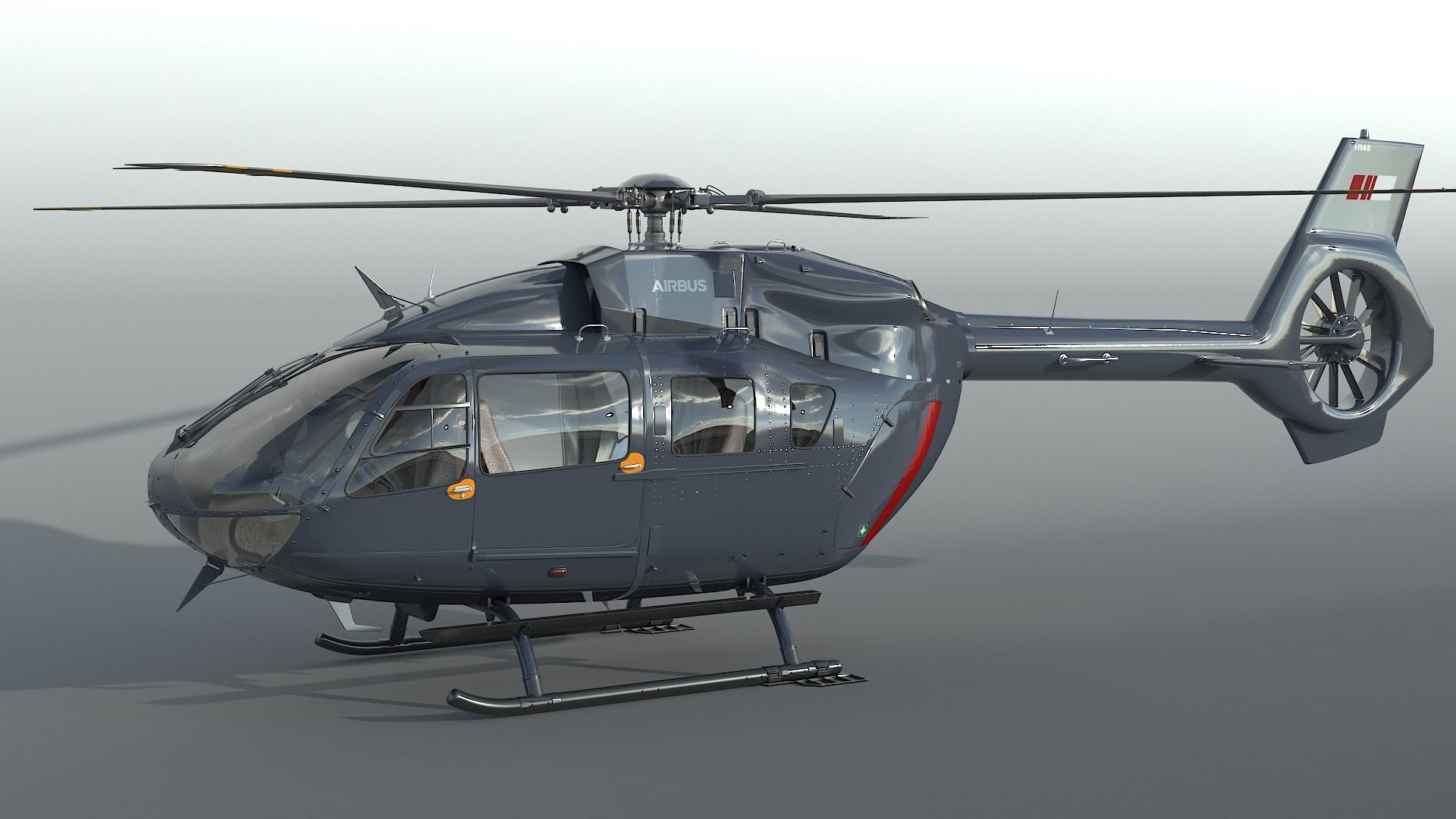 Airbus H-145 3D Model - TurboSquid 1744747