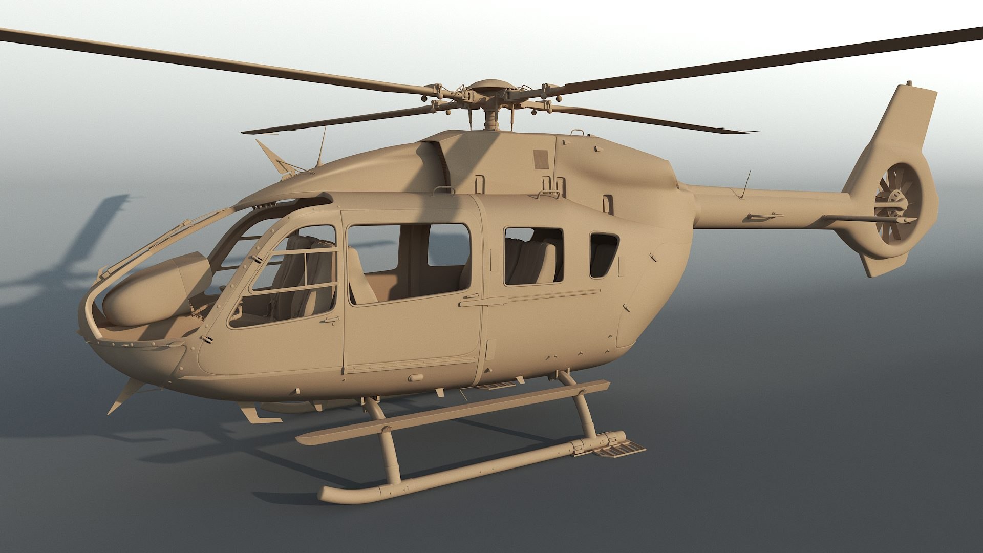 Airbus H-145 3D Model - TurboSquid 1744747