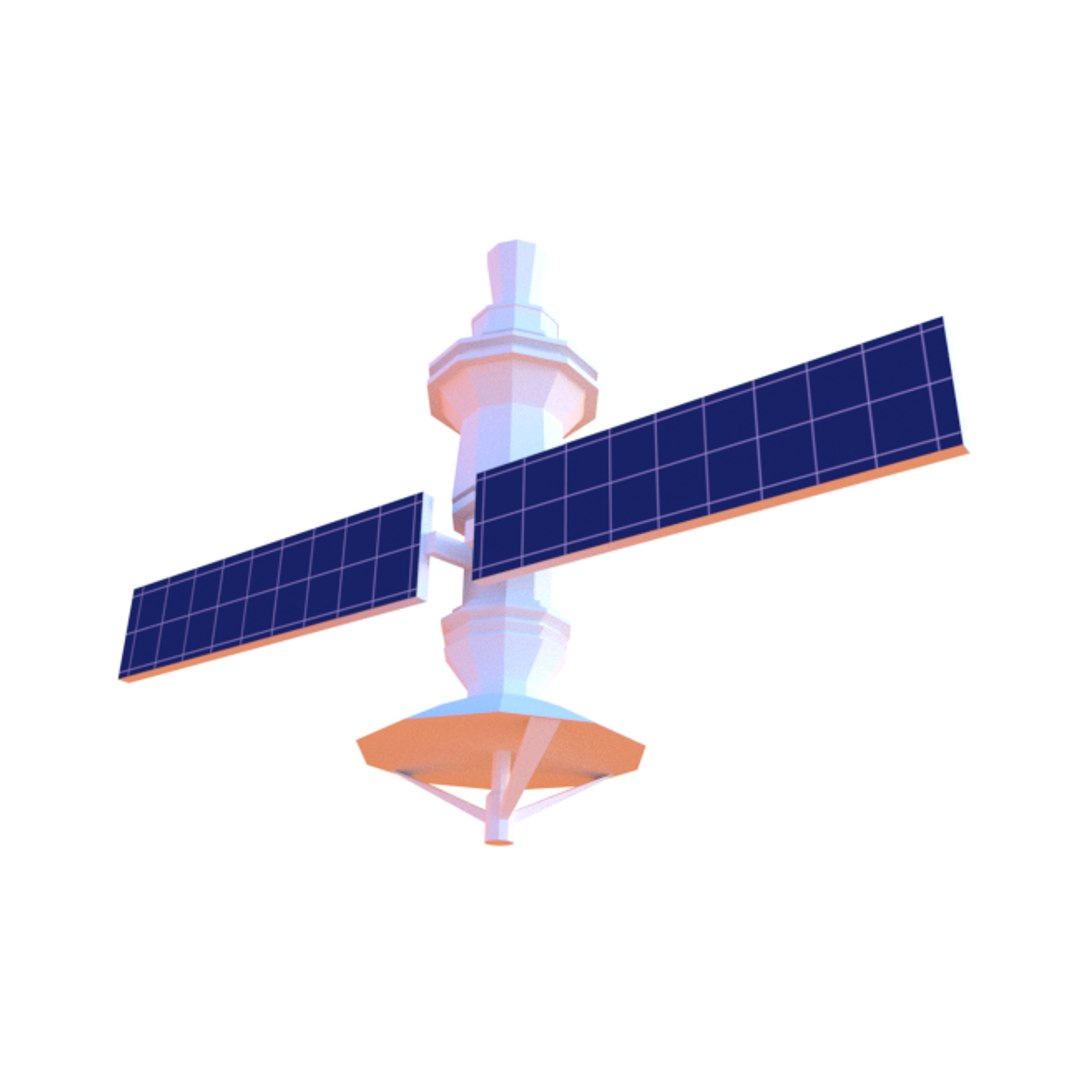 Satellite Sat 3D Model - TurboSquid 1279627
