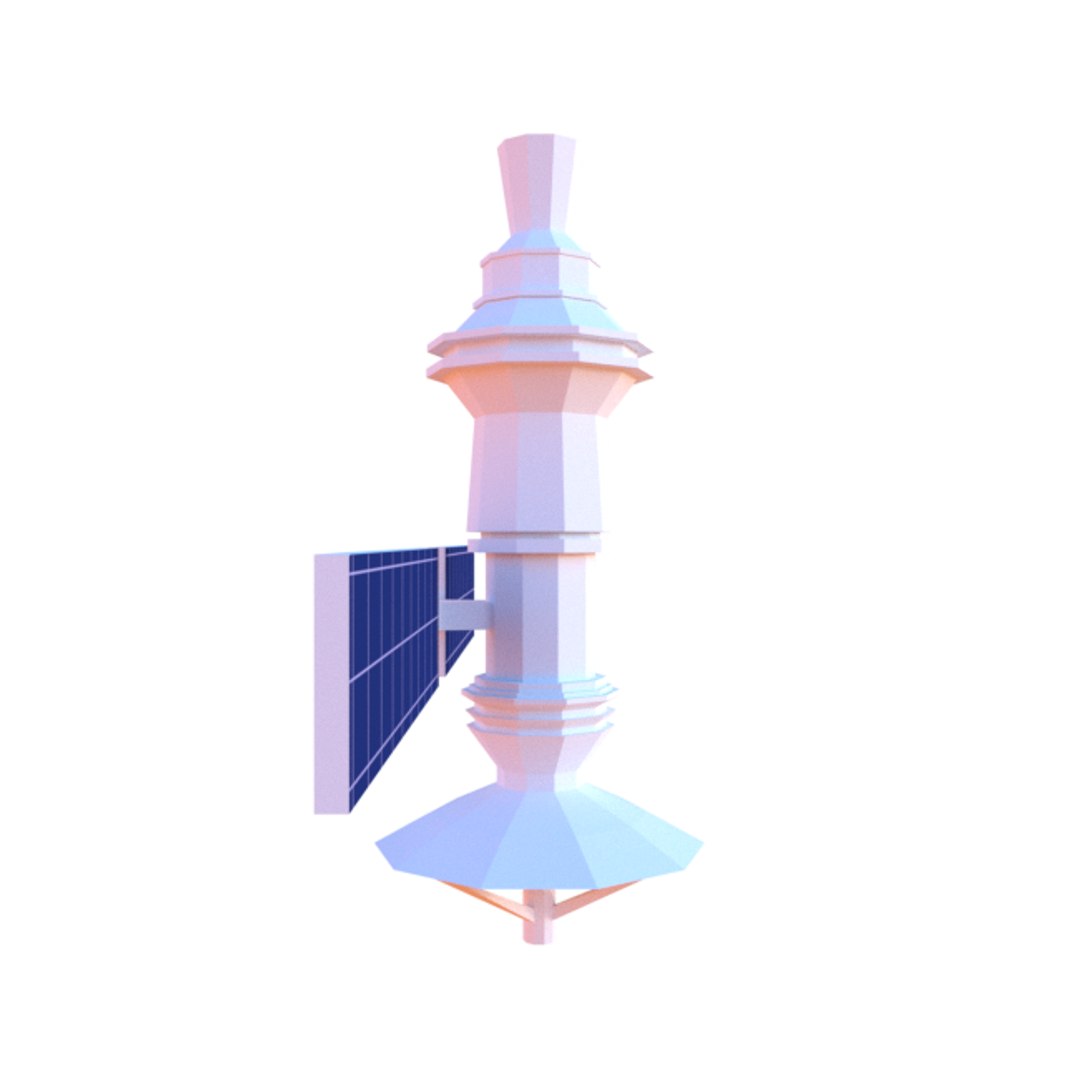 Satellite Sat 3D Model - TurboSquid 1279627