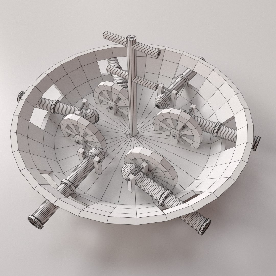 Da Vinci Tank 3D - TurboSquid 1547535