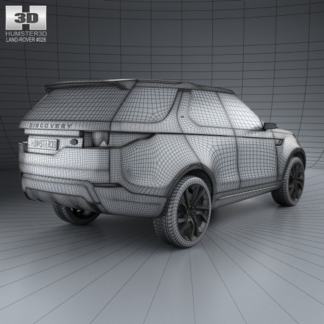 3d max land rover discovery