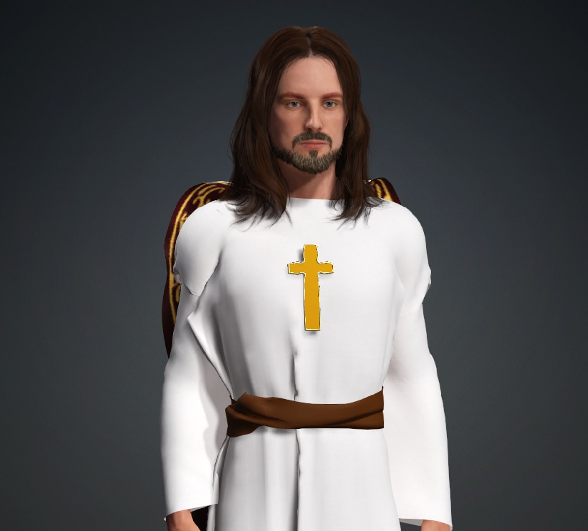 3D Jesus 3D Model Rigged - TurboSquid 2327608