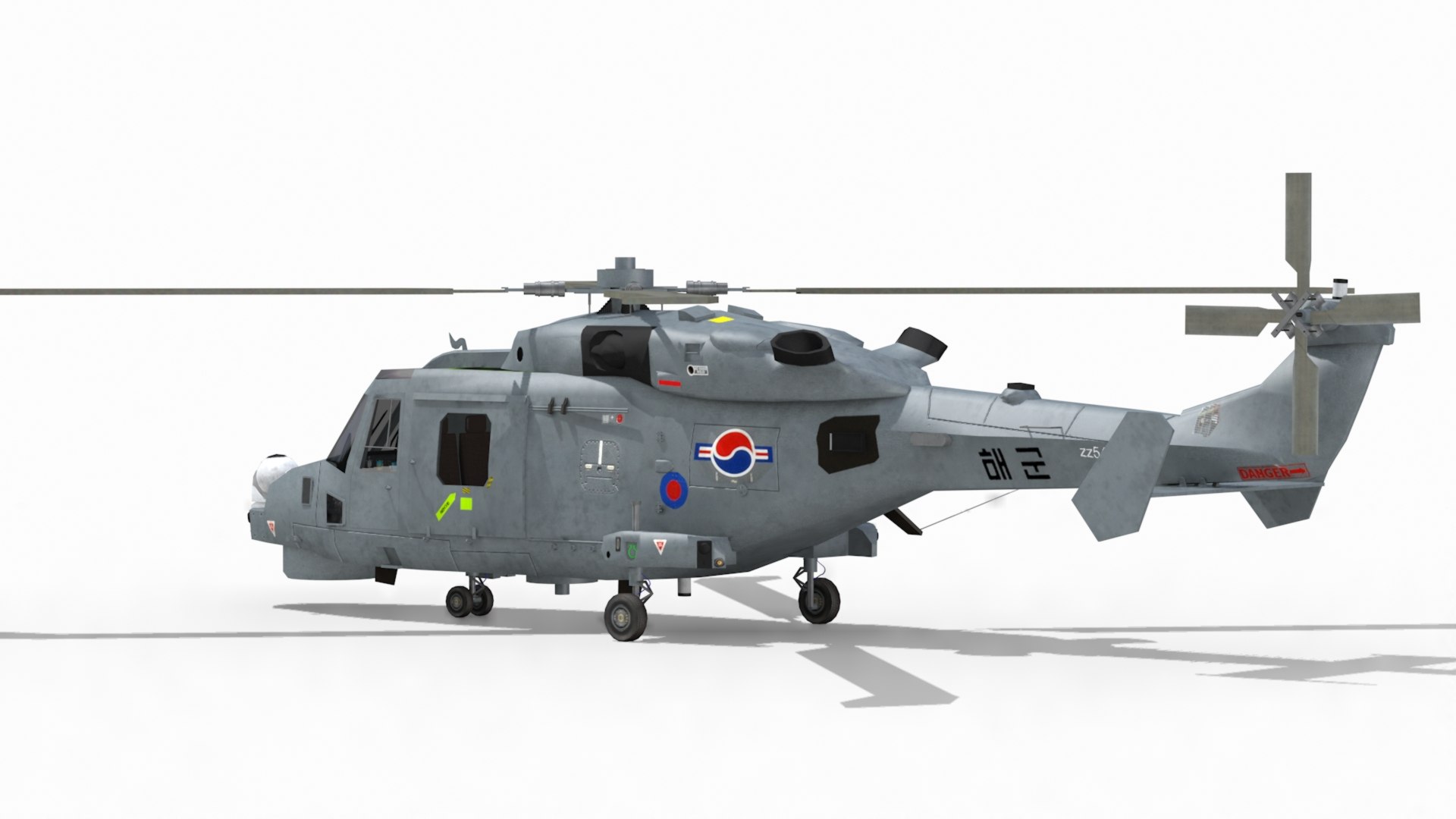 AW159 Korean Navy Wildcat 3D Model - TurboSquid 2176358