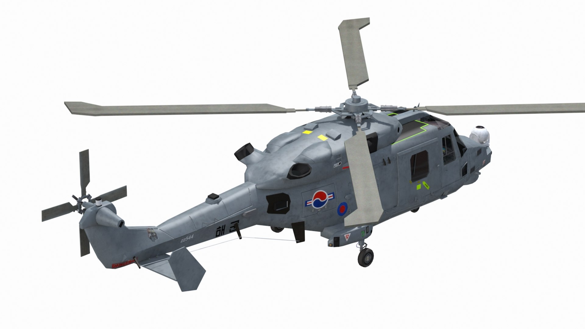AW159 Korean Navy Wildcat 3D Model - TurboSquid 2176358