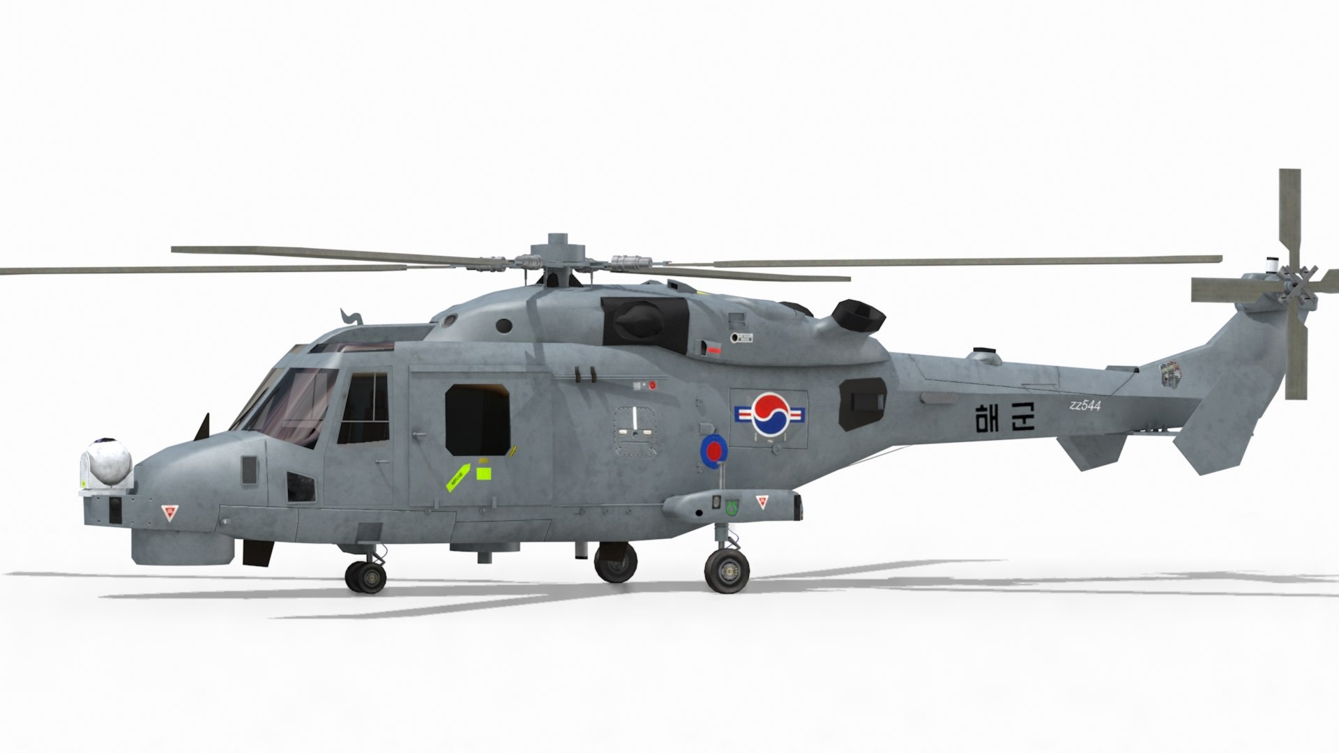 AW159 Korean Navy Wildcat 3D Model - TurboSquid 2176358