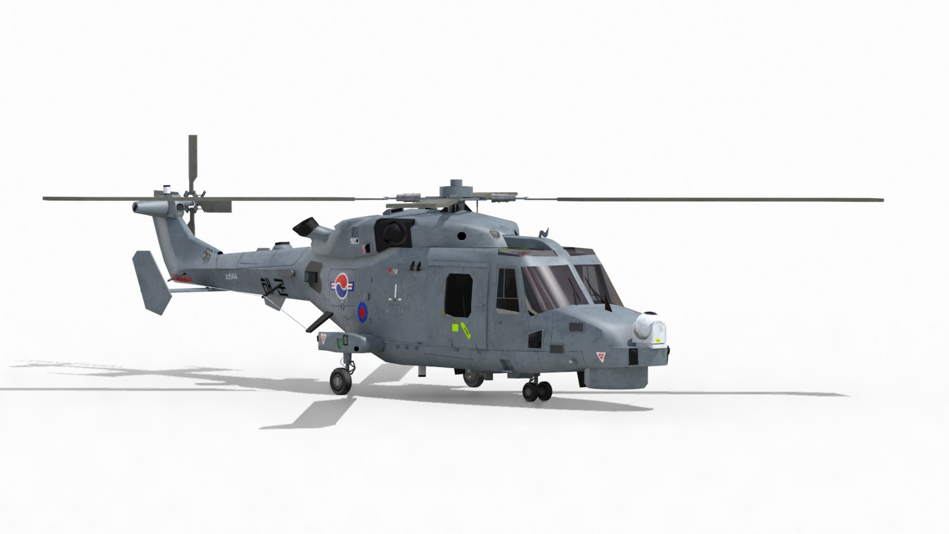 AW159 Korean Navy Wildcat 3D Model - TurboSquid 2176358