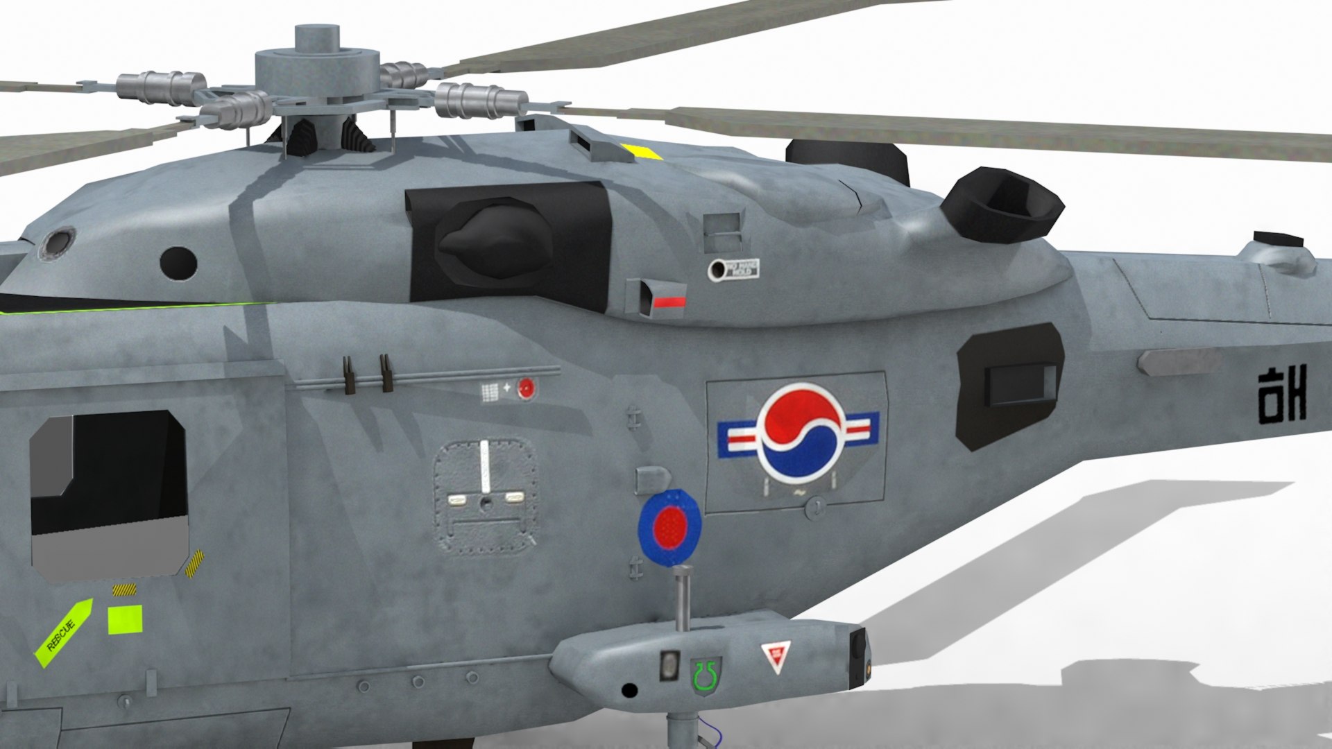 AW159 Korean Navy Wildcat 3D Model - TurboSquid 2176358