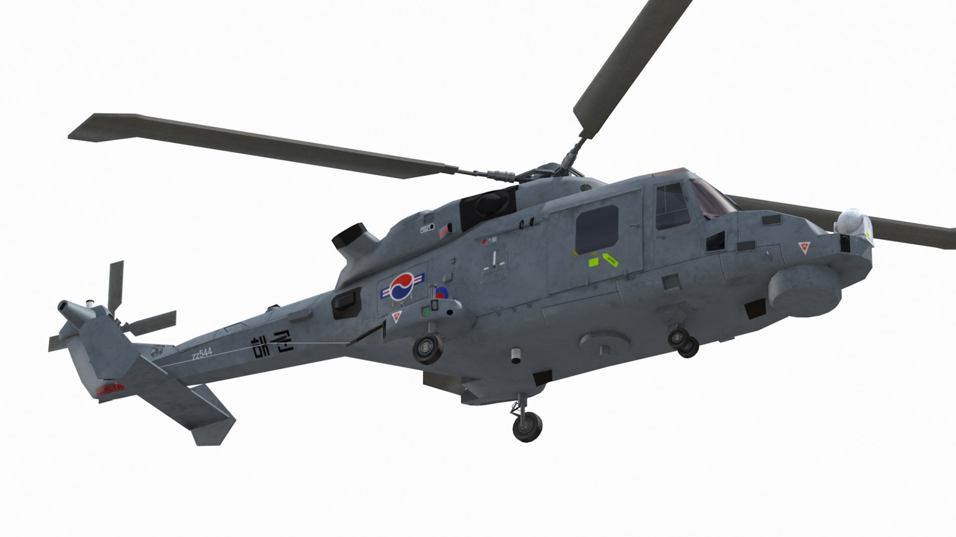 AW159 Korean Navy Wildcat 3D Model - TurboSquid 2176358