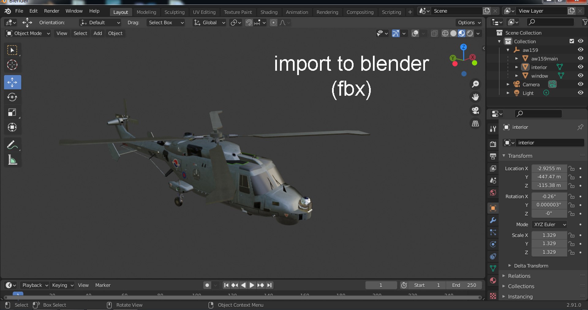 AW159 Korean Navy Wildcat 3D Model - TurboSquid 2176358