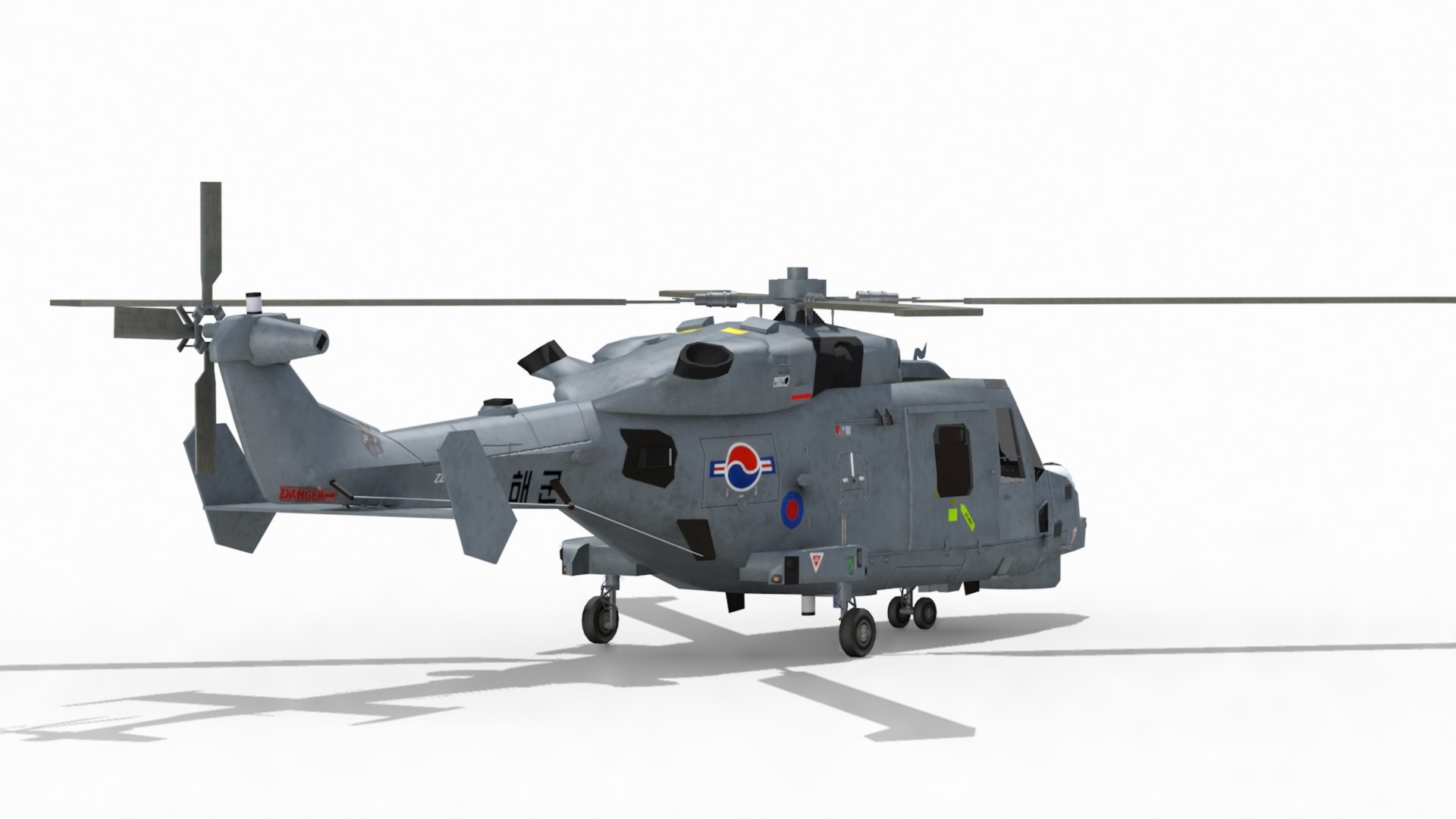 AW159 Korean Navy Wildcat 3D Model - TurboSquid 2176358