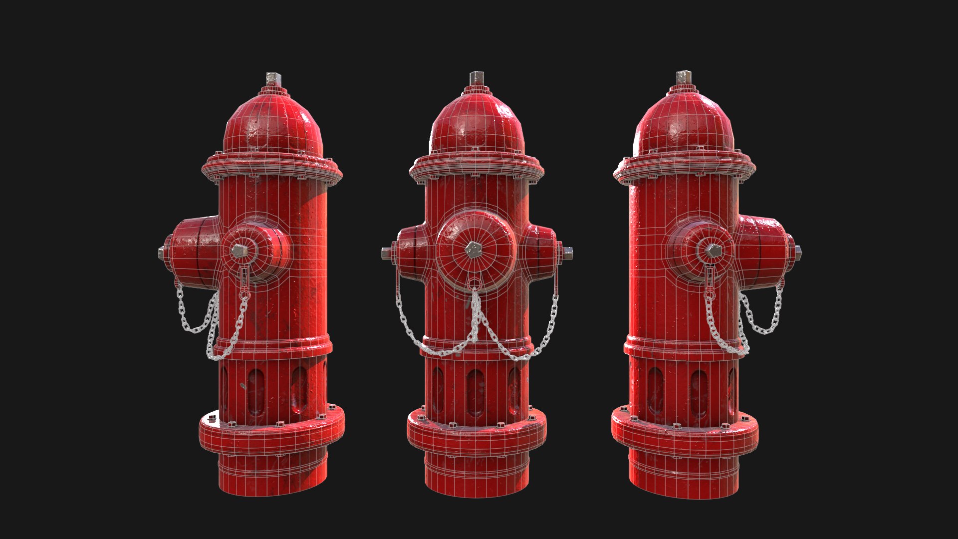 3D Fire Hydrant Model - TurboSquid 1896832