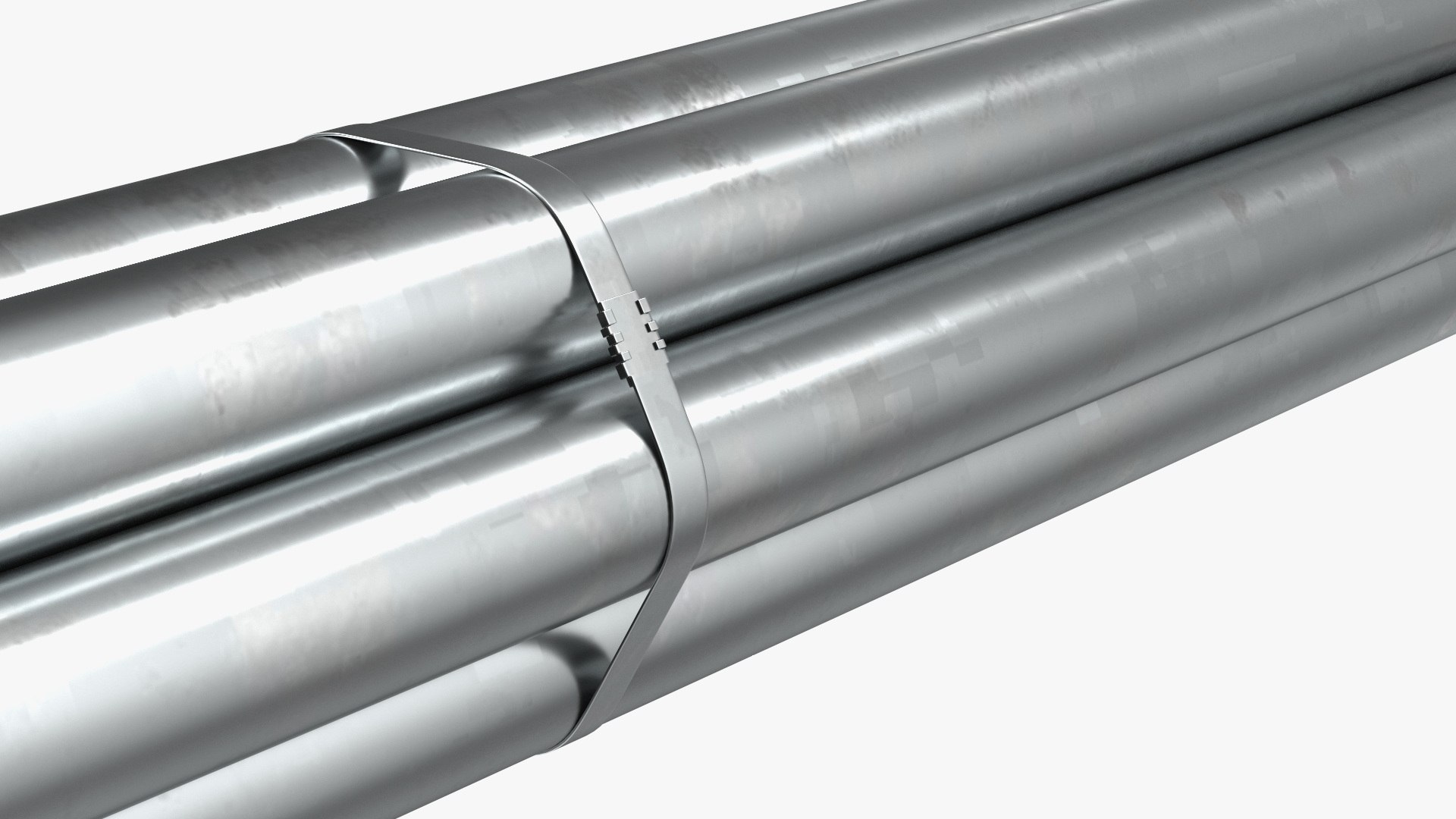 Thick Steel Pipes Bundle 6 Meters 3D Model - TurboSquid 2212193