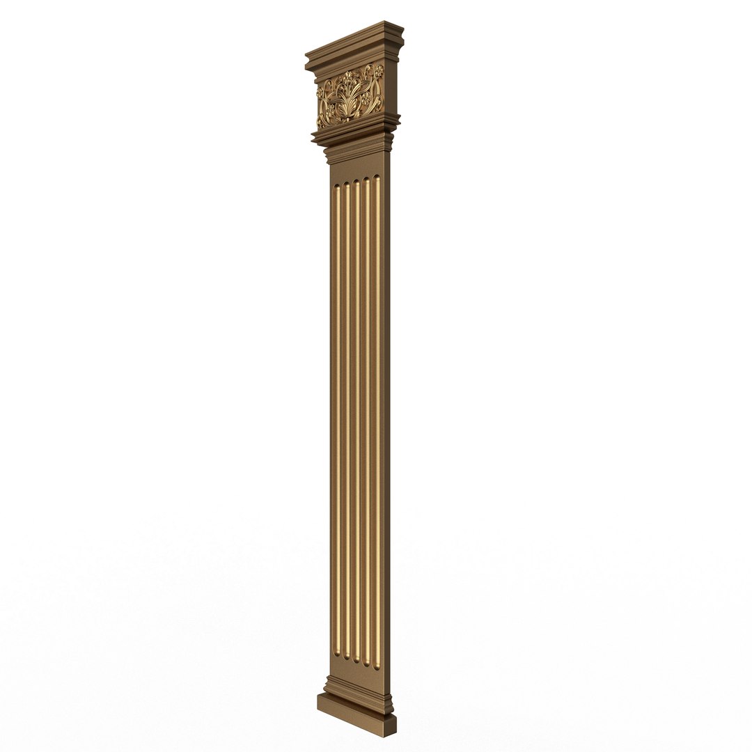 3D Column Capital 01201 - TurboSquid 2173379