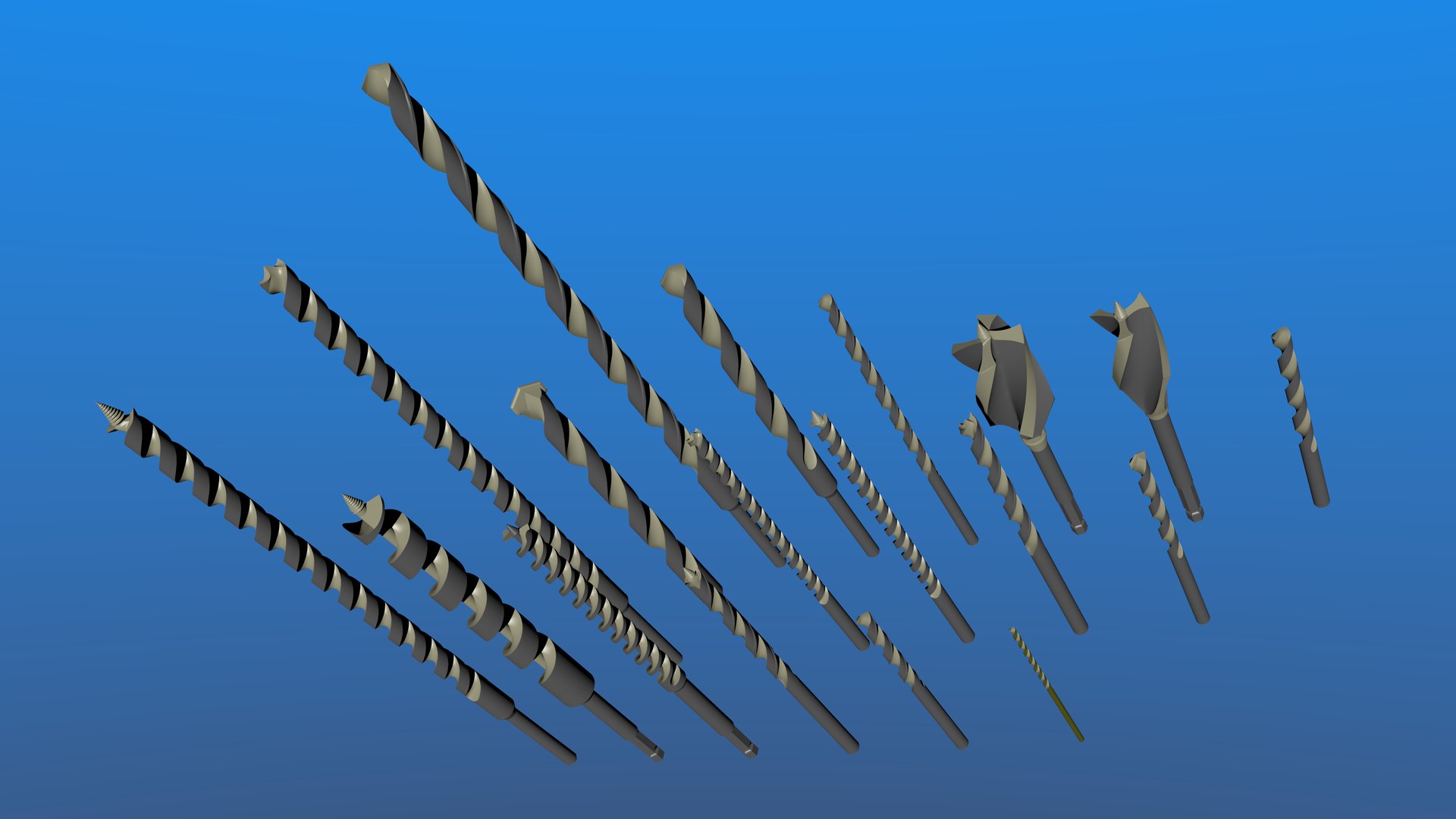 3D Model Twist Drill Bit - TurboSquid 1189952