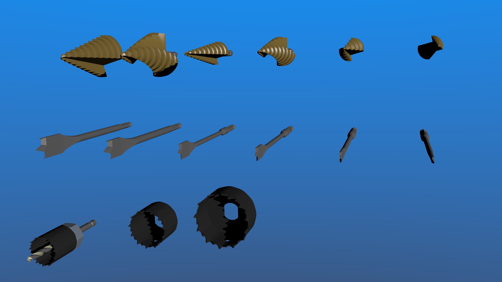 3D Model Twist Drill Bit - TurboSquid 1189952