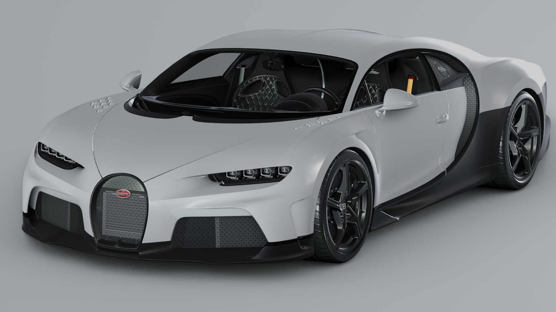 3D Bugatti Chiron Super Sport Model - TurboSquid 2311250