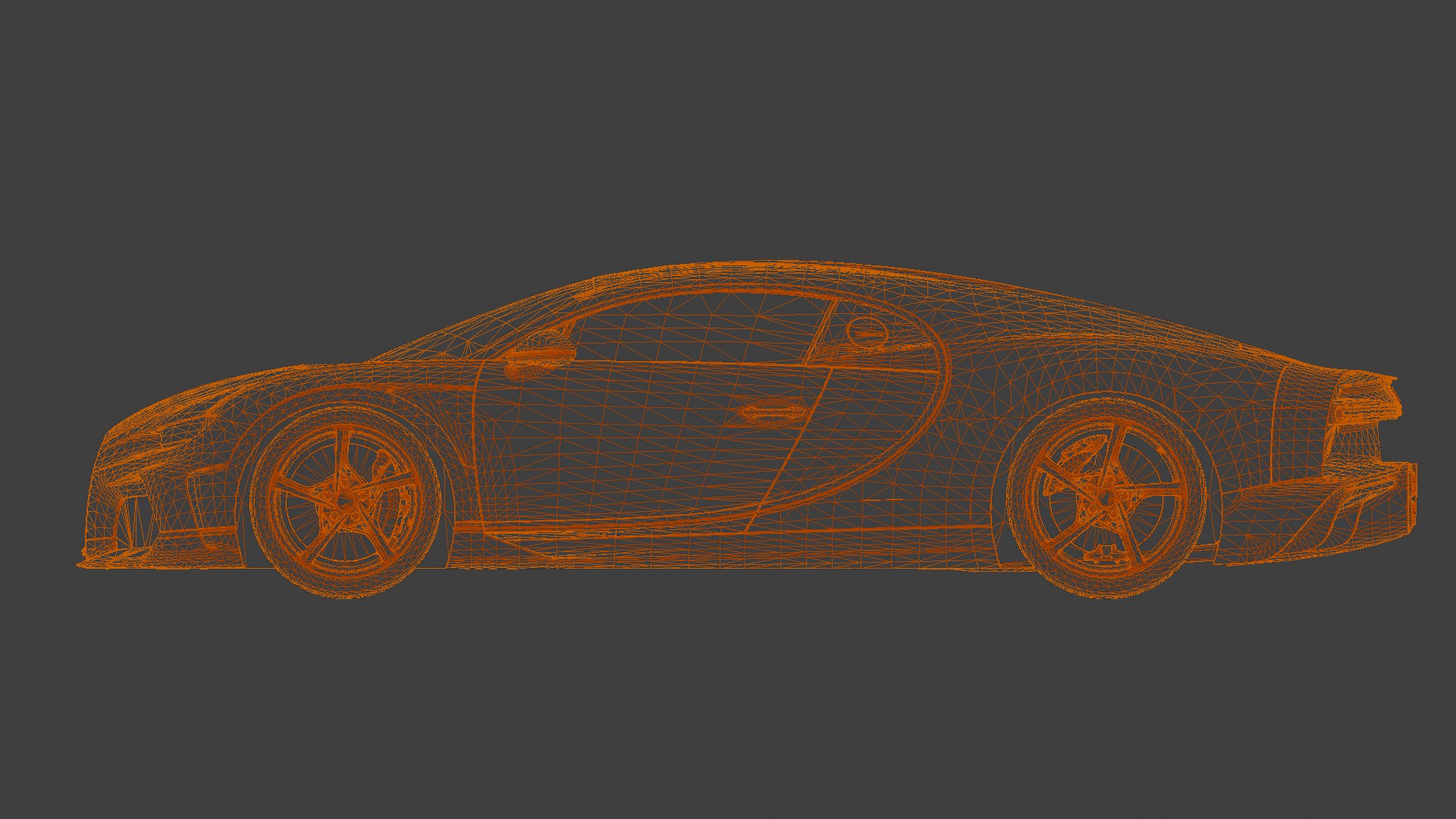 3D Bugatti Chiron Super Sport Model - TurboSquid 2311250