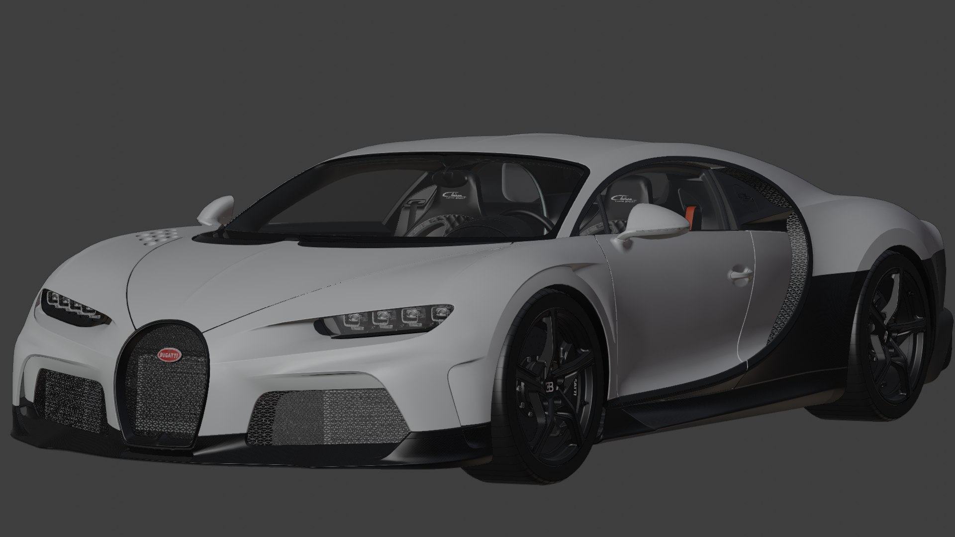 3D Bugatti Chiron Super Sport Model - TurboSquid 2311250
