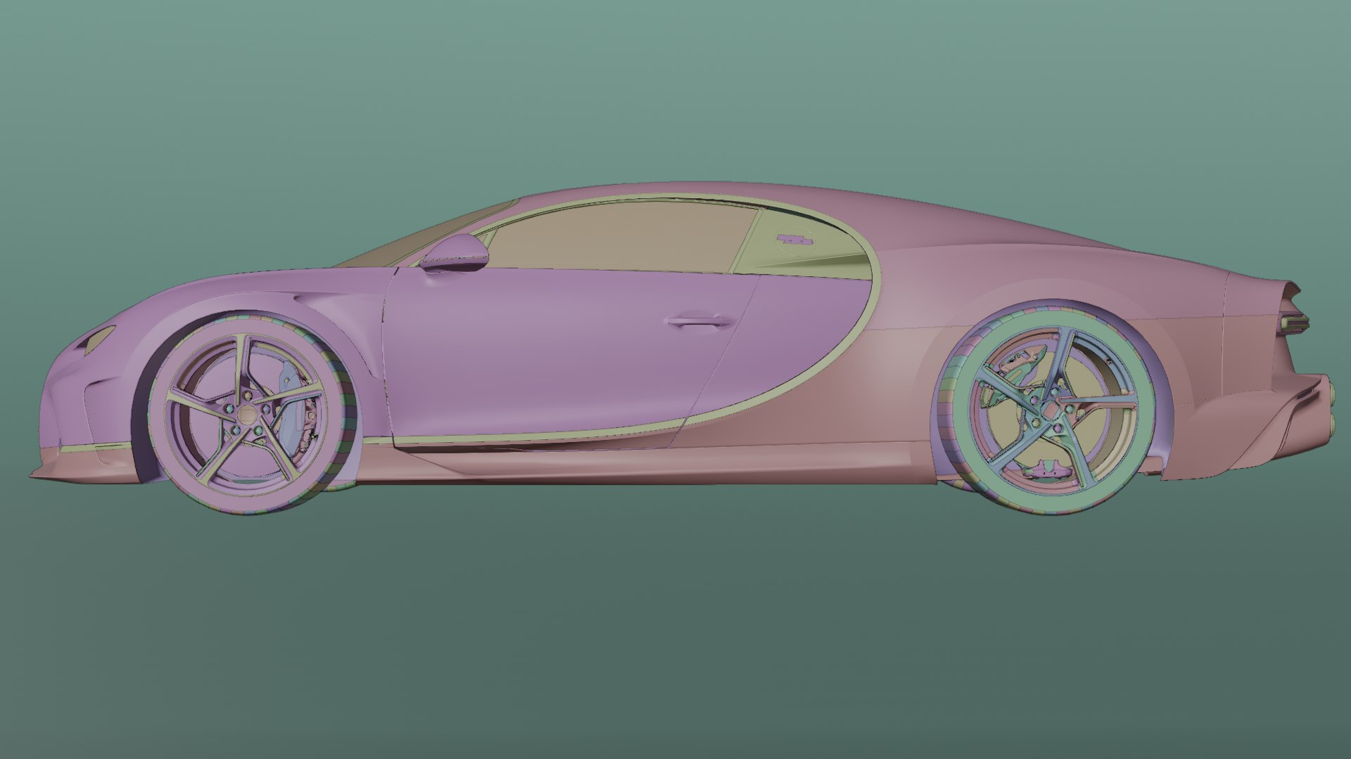 3D Bugatti Chiron Super Sport Model - TurboSquid 2311250