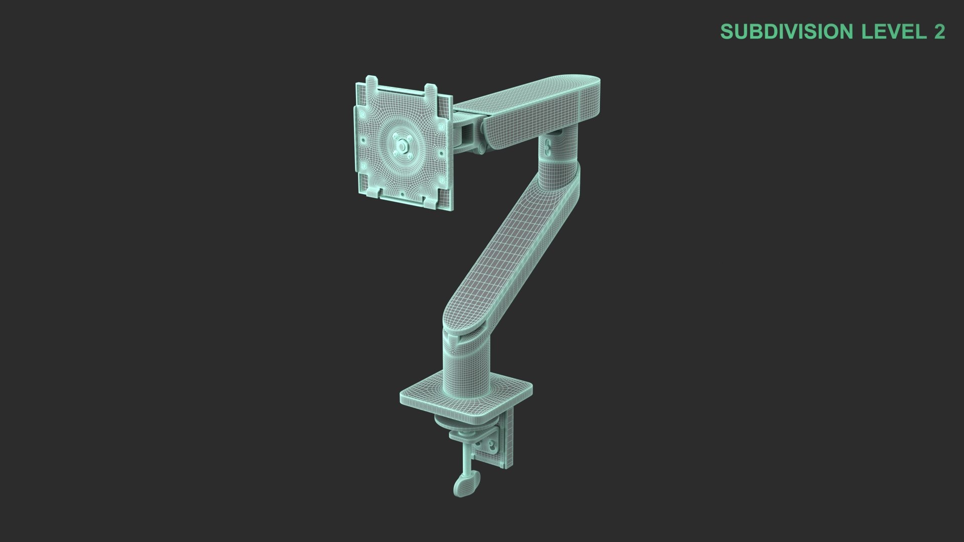 Monitor Arm 3D Model - TurboSquid 2382815