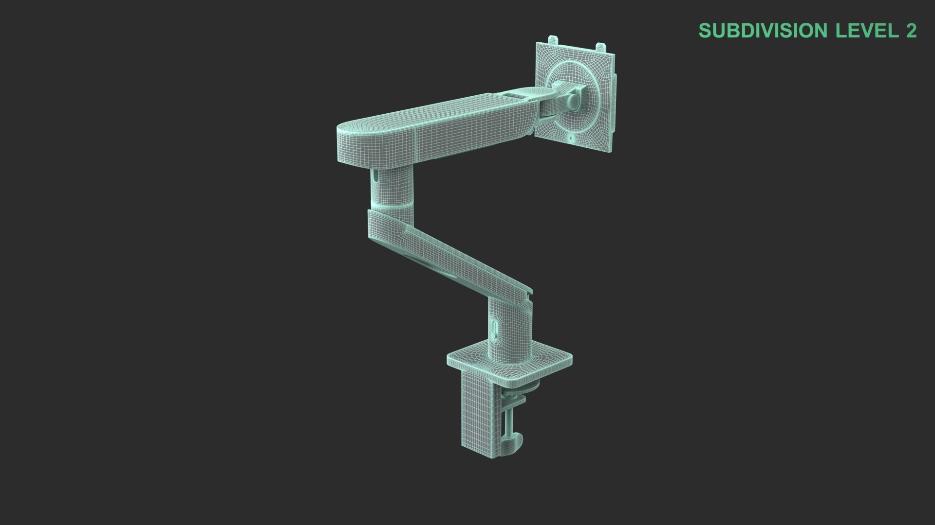 Monitor Arm 3D Model - TurboSquid 2382815
