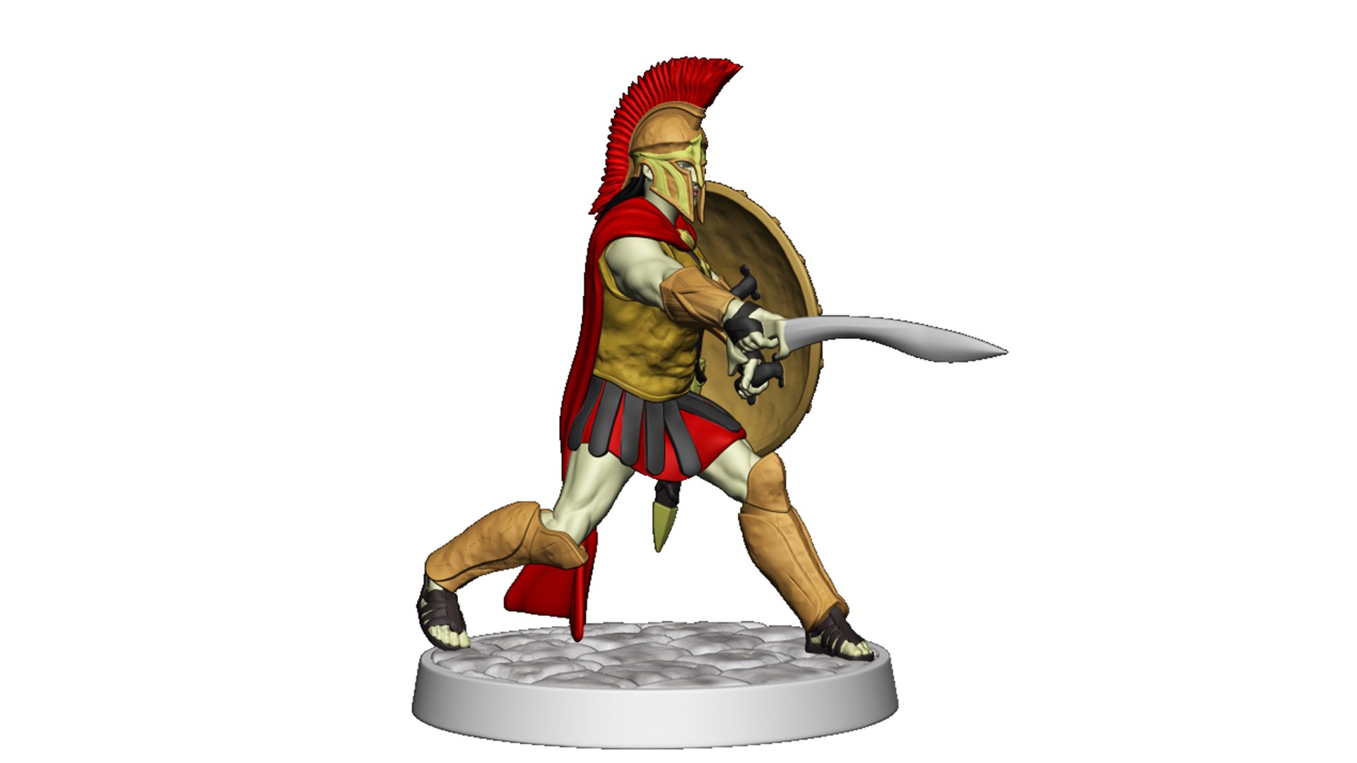 3D Spartan 12 Third Set Heavy Spartan Army - TurboSquid 2312863
