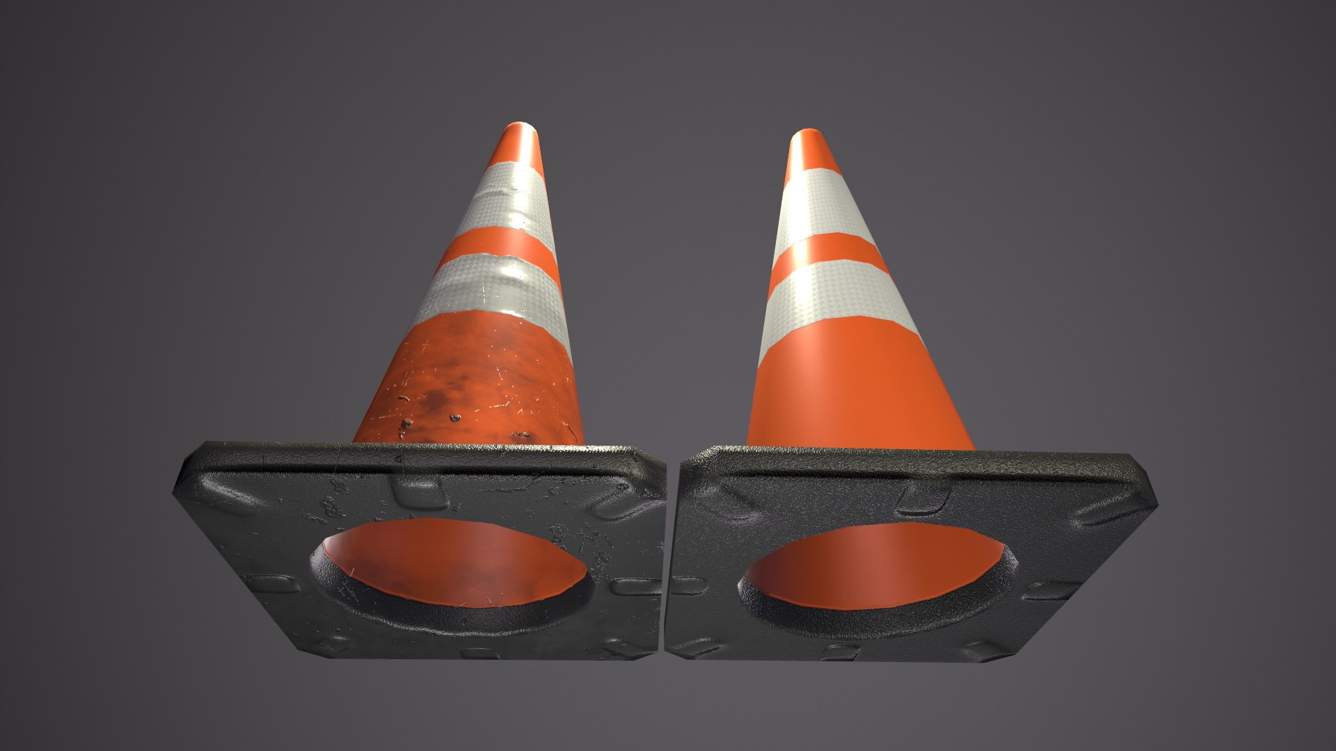 Traffic Cone 3D - TurboSquid 2026031
