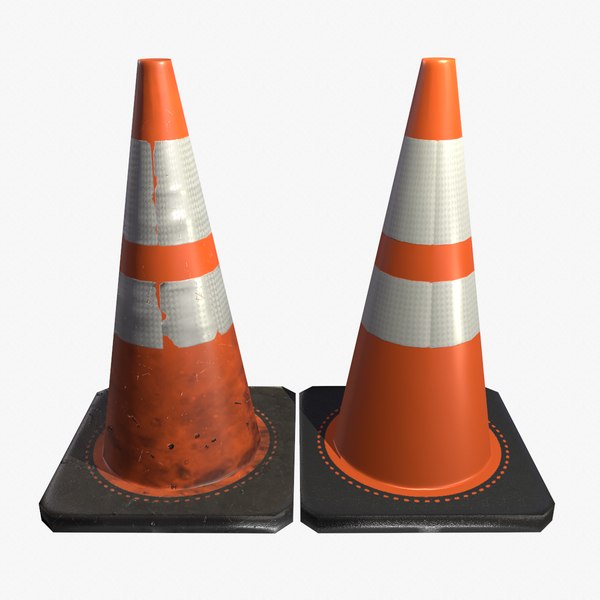 Traffic cone 3D - TurboSquid 2026031
