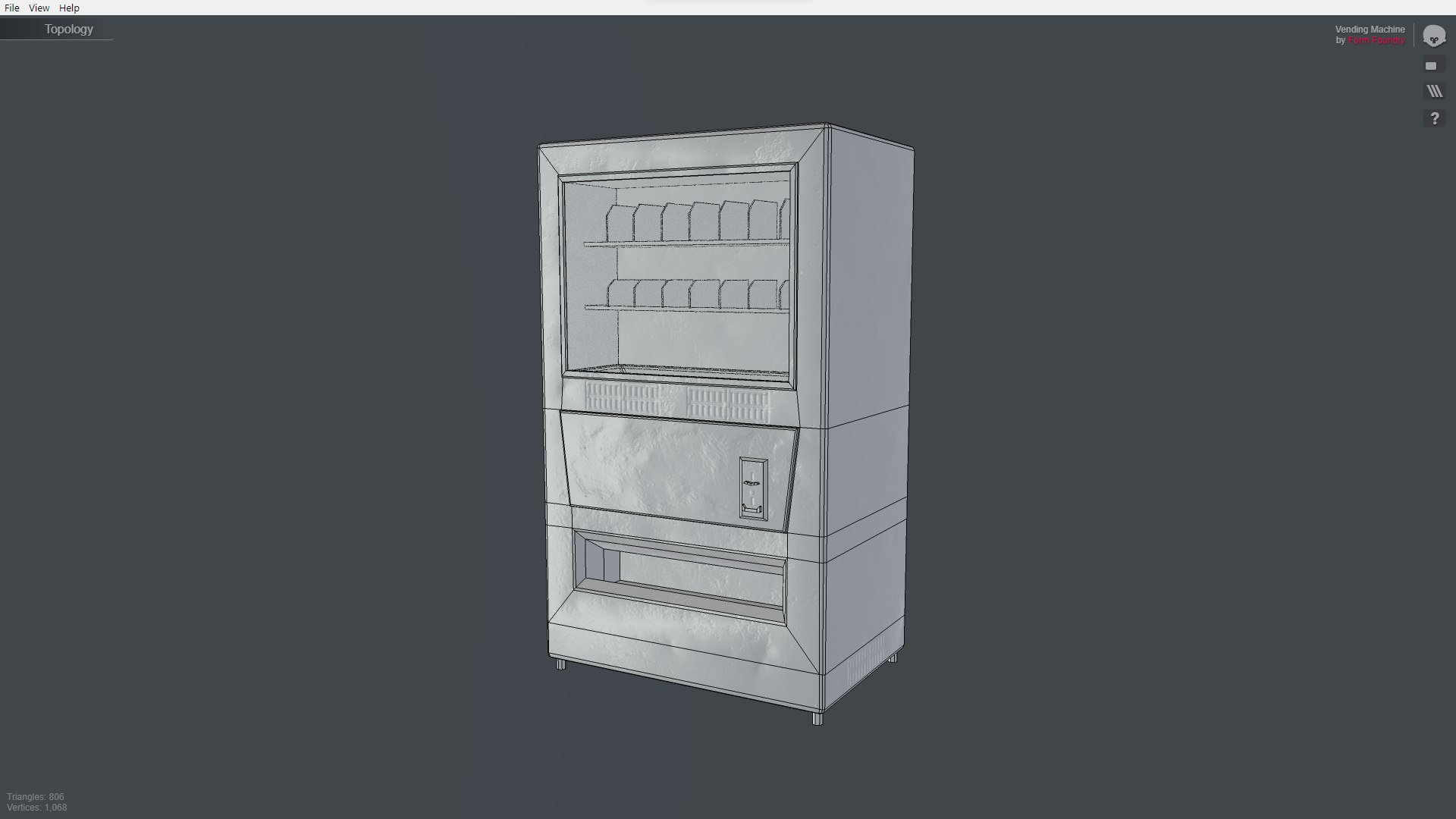 3D Dystopian Vending Machine - TurboSquid 2160776