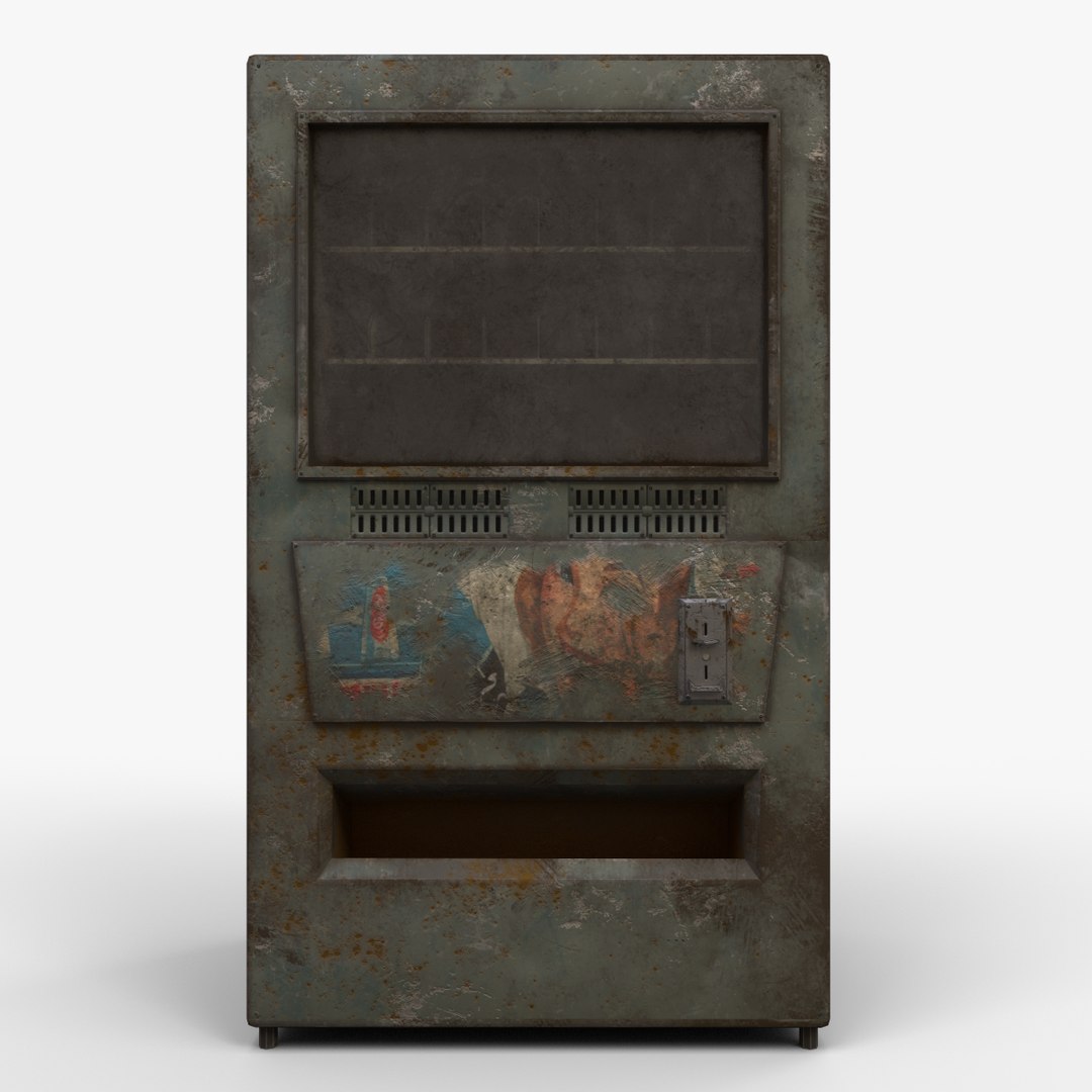 3D Dystopian Vending Machine - TurboSquid 2160776