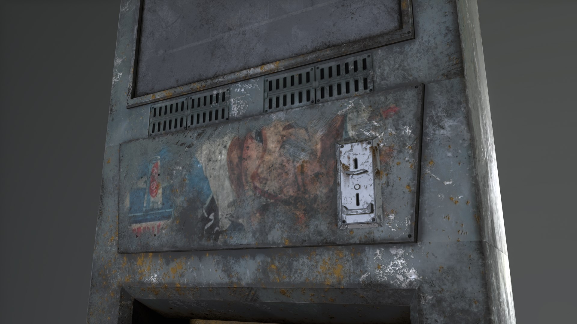 3D Dystopian Vending Machine - TurboSquid 2160776