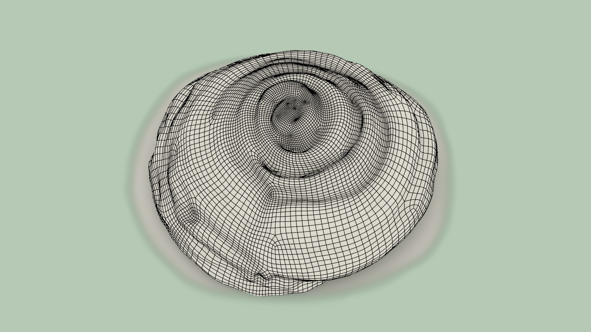 Puff Pastry Roll 3D Model - TurboSquid 2278198