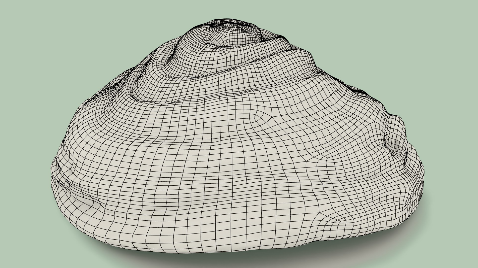 Puff Pastry Roll 3D Model - TurboSquid 2278198