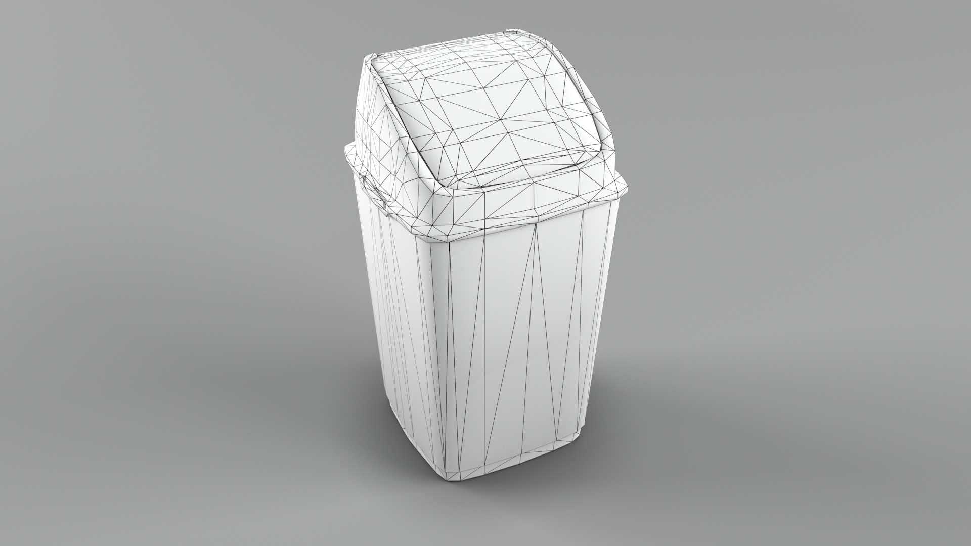 3D trash bin crumpled paper model - TurboSquid 1713410