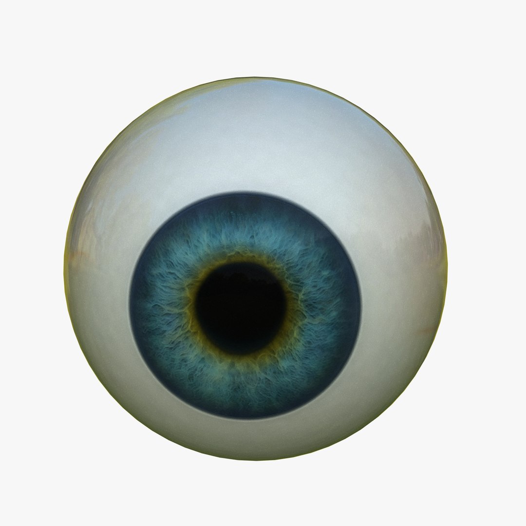 3d Model Simple Eye Ball
