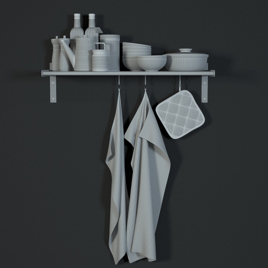 Mikael Grundtal Series Ikea 3d Model
