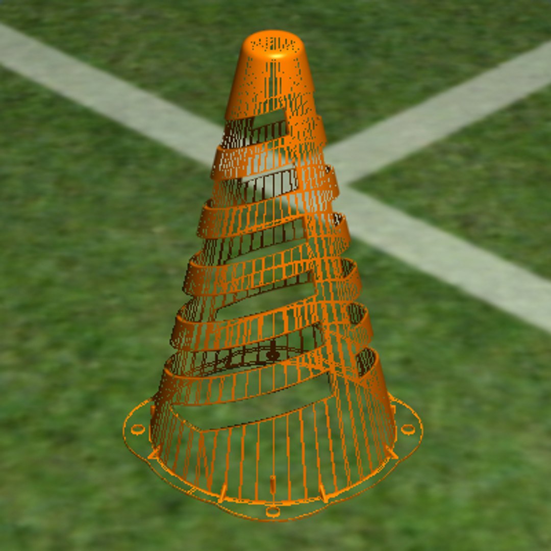 Collapsible Cone Obj